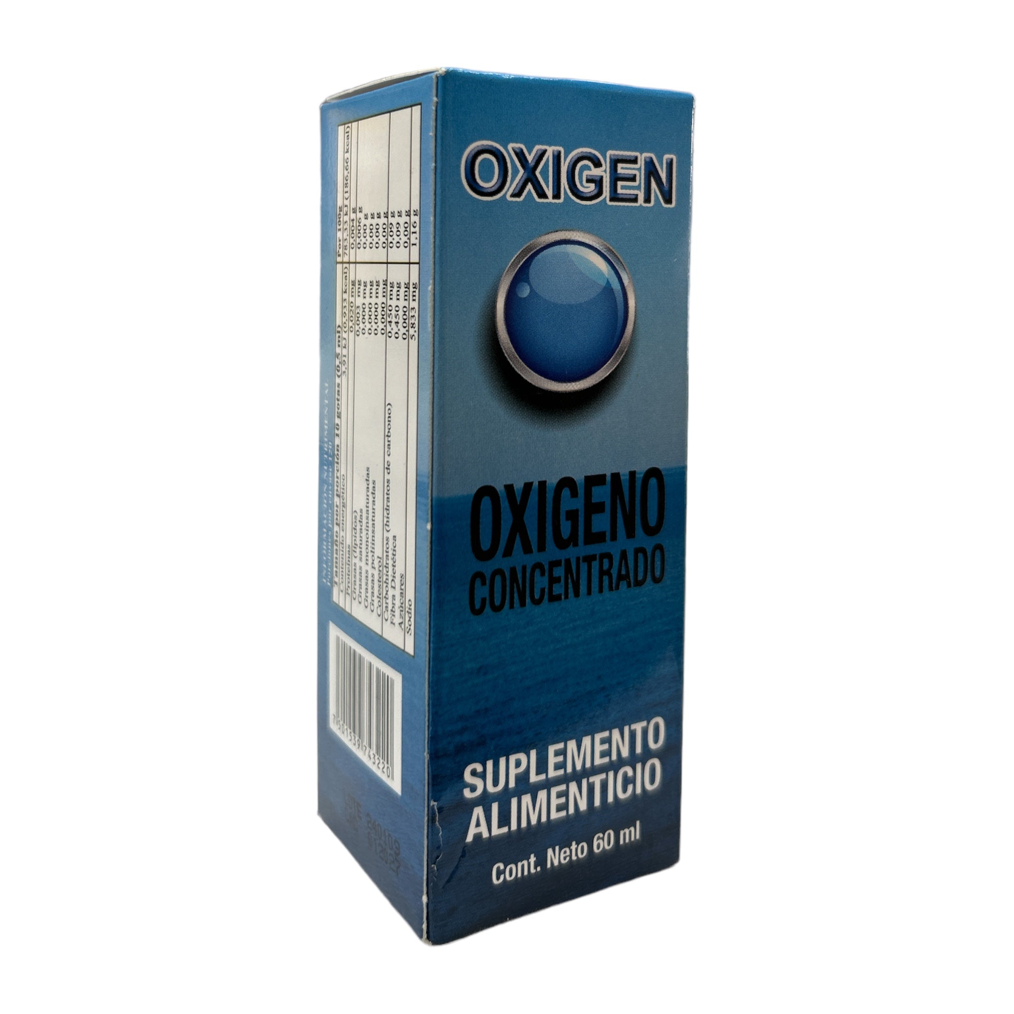 Oxígeno Líquido Concentrado 60 ml La Orgánica | NatuZem