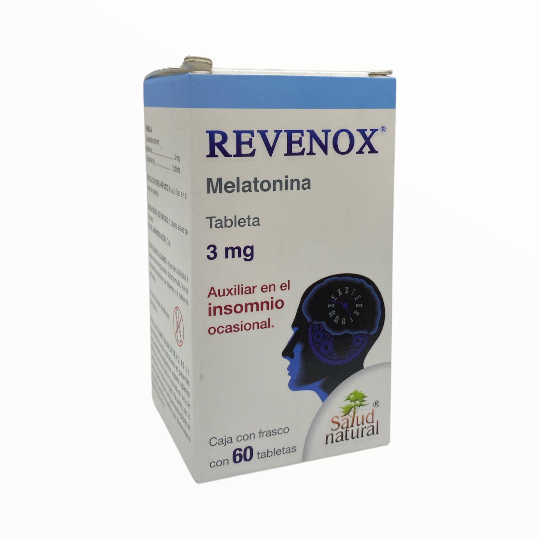 Revenox Melatonina 60 tabletas Salud Natural | NatuZem