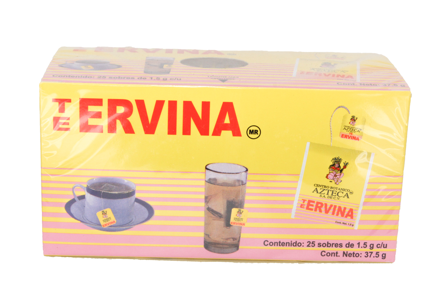 Ervina tea 25 sachets Azteca | NatuZem