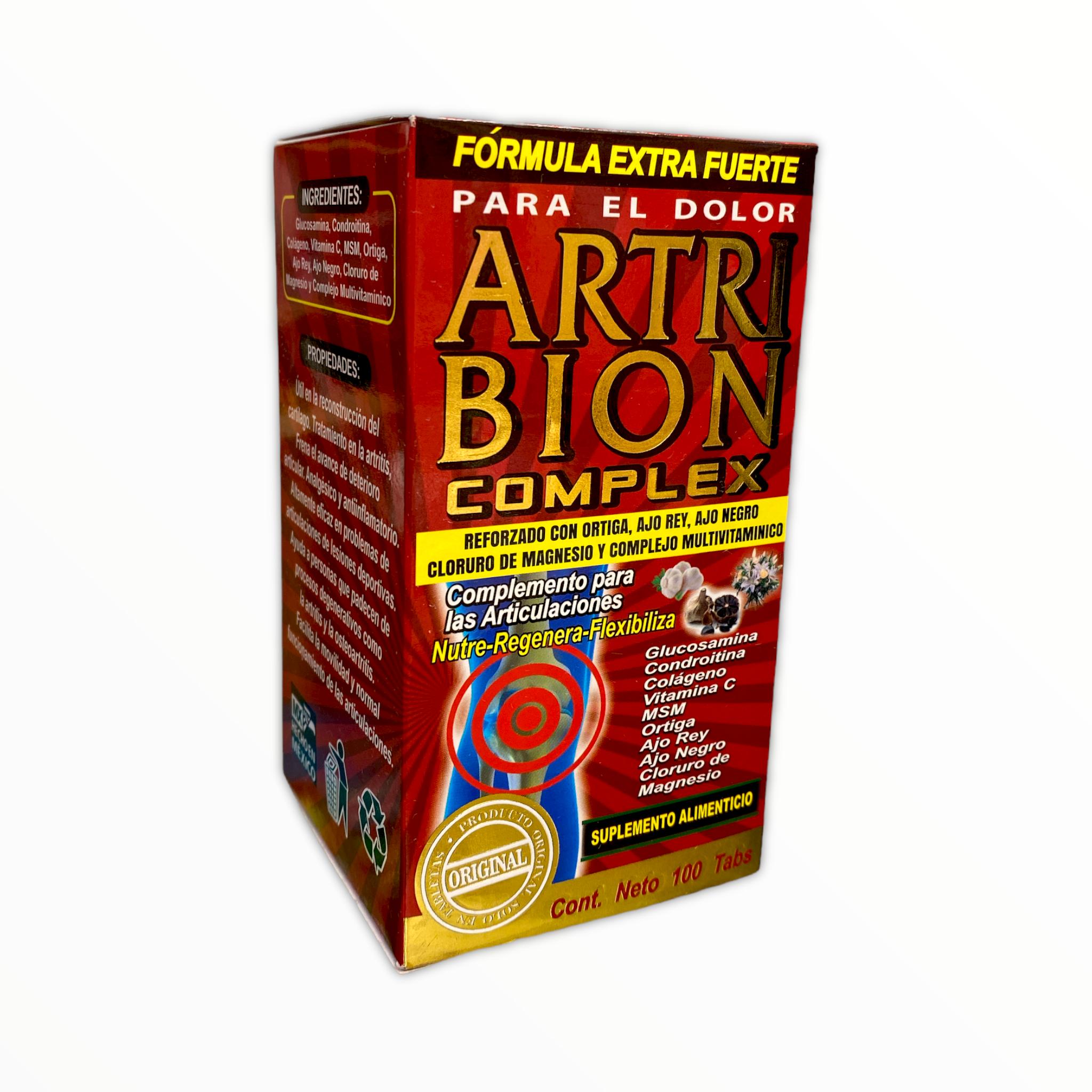 Artribion Complex Supplement 100 tablets | NatuZem