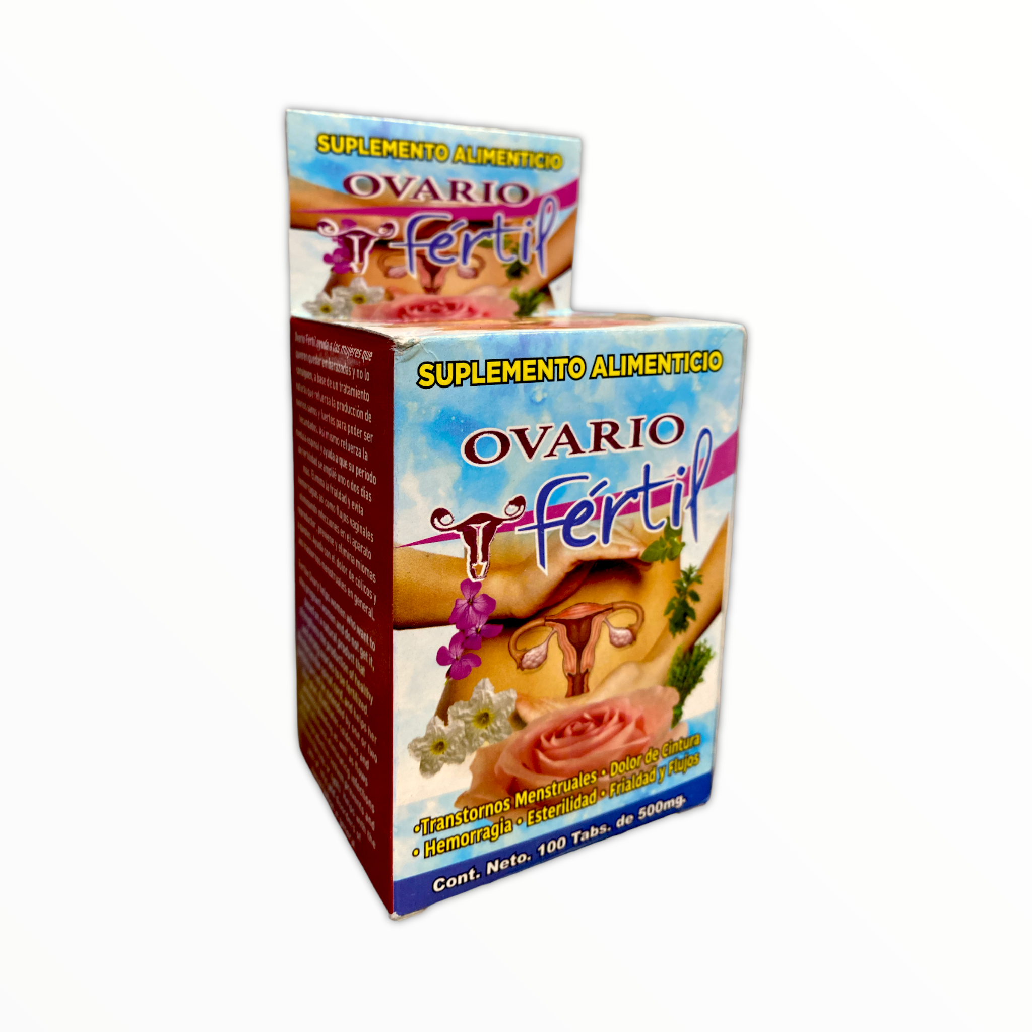 Ovario Fertil Fertile Ovary 100 tablets | NatuZem
