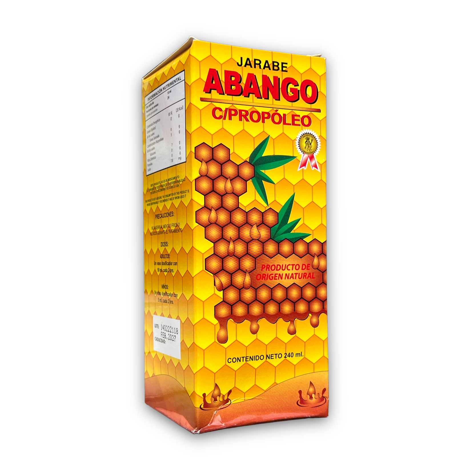 Abango Syrup with Propolis 240 ml Azteca | NatuZem