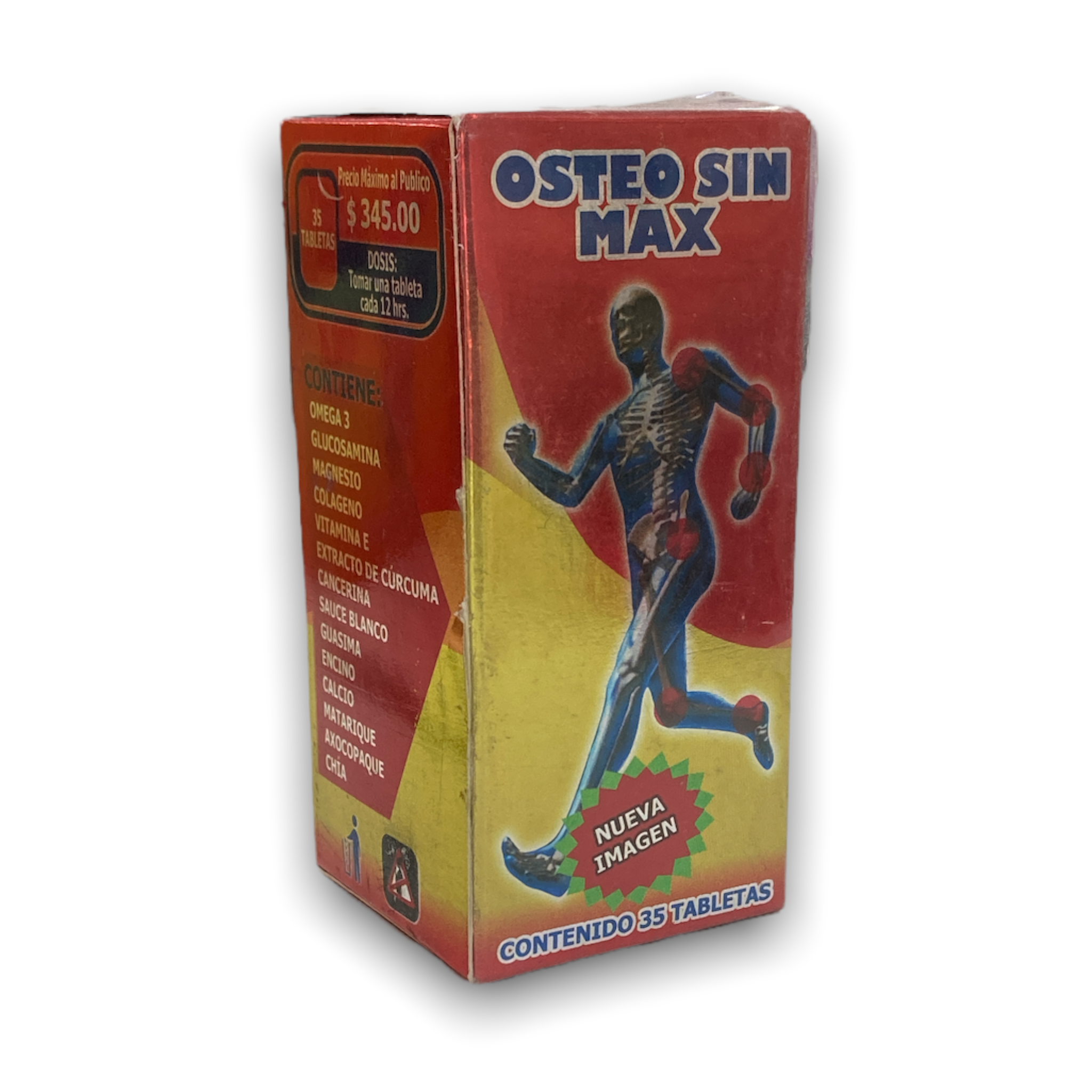 Osteo Sin Max 35 tabletas Pyr-Text | NatuZem