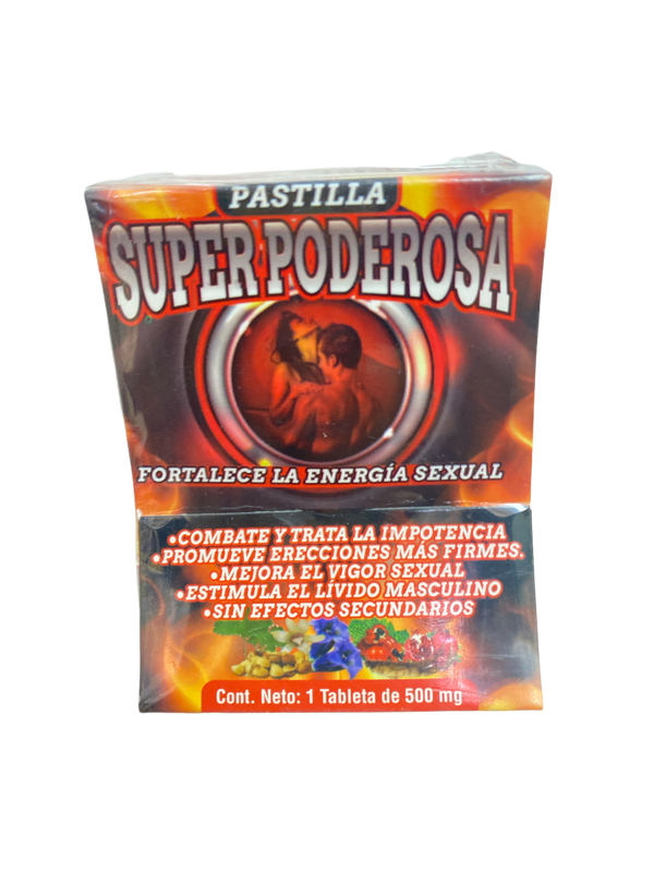 Pastilla Super Poderosa 1 tableta 500 mg | NatuZem